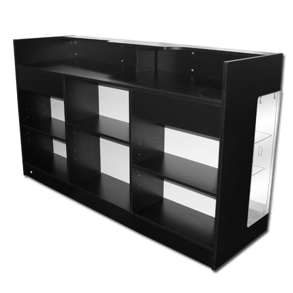 6' Ledgetop Counter with Showcase Front – Preferred Projects
