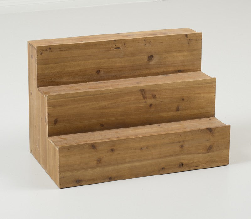 Wooden Large 3 Step Display – Preferred Projects